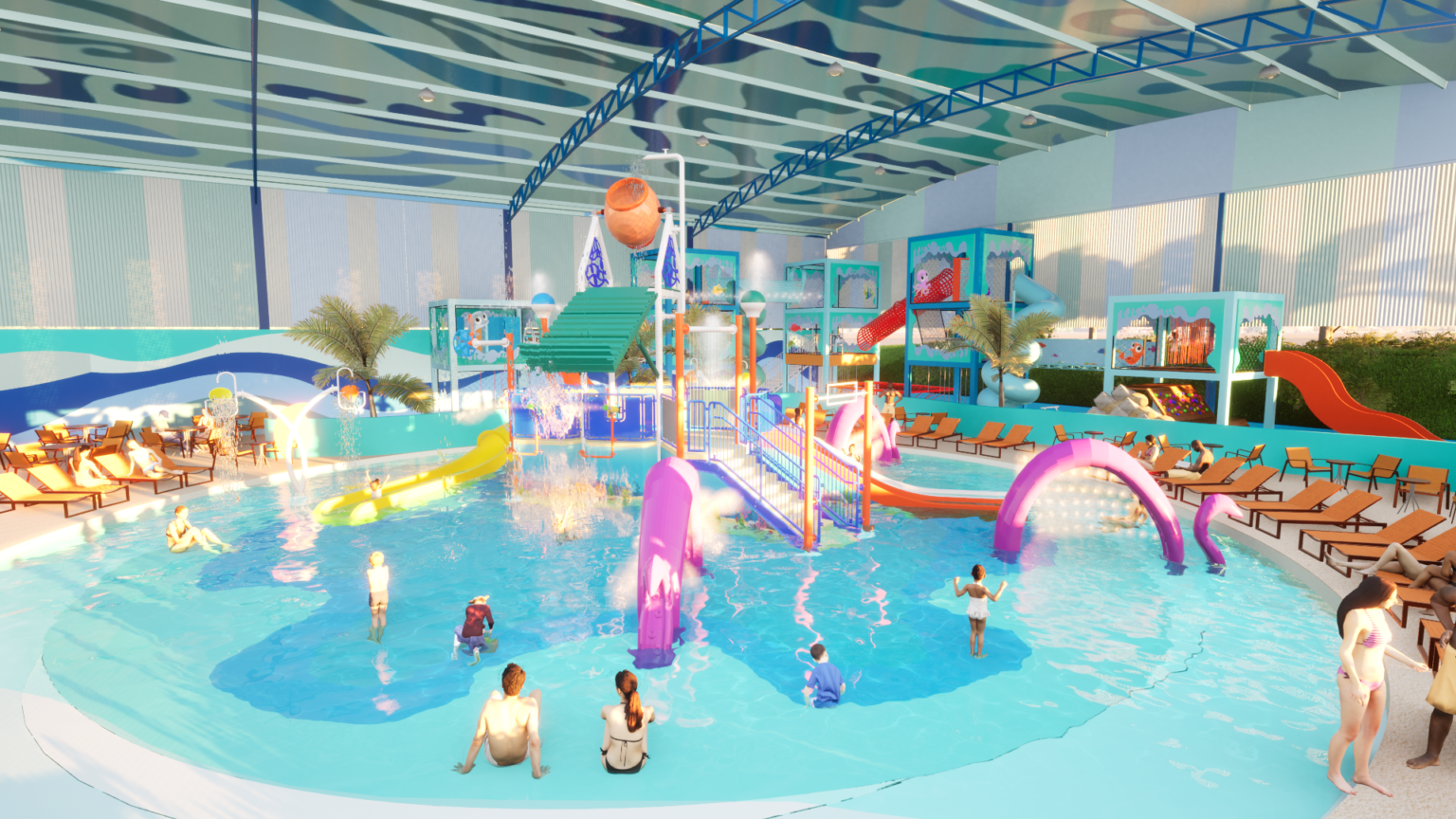 Bourbon Atibaia Resort inaugura o Acqua Kids, parque aquático indoor ...